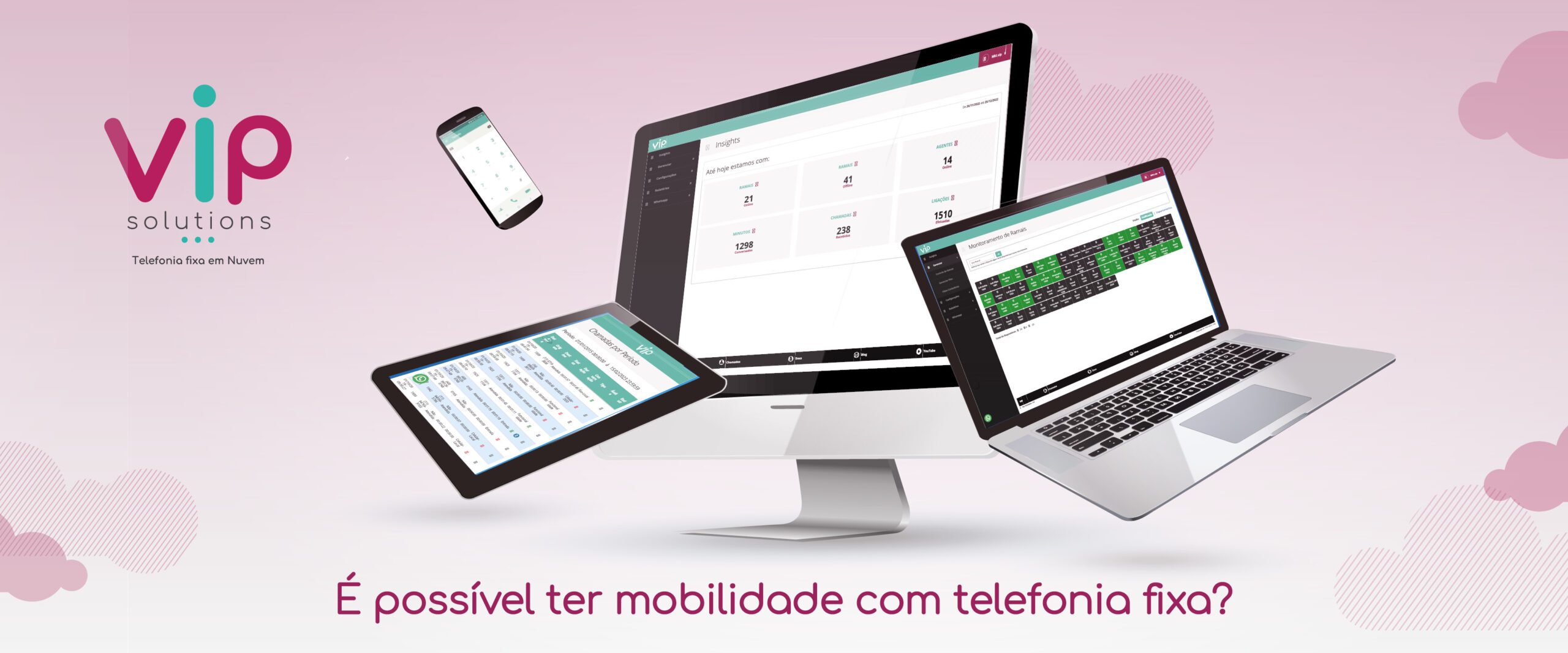 É possível ter mobilidade com telefonia fixa? - Vip Solutions