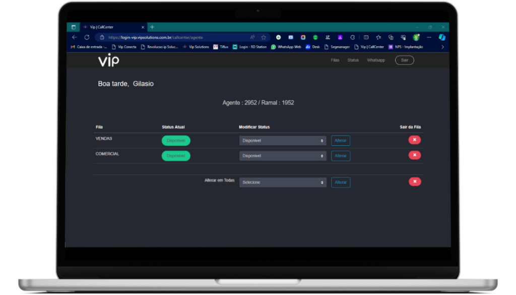 Integrações - Vip Solutions